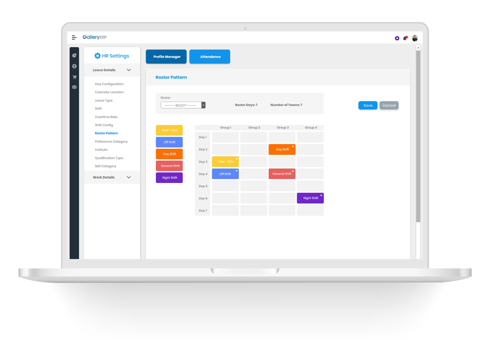 Products - GalleryERP