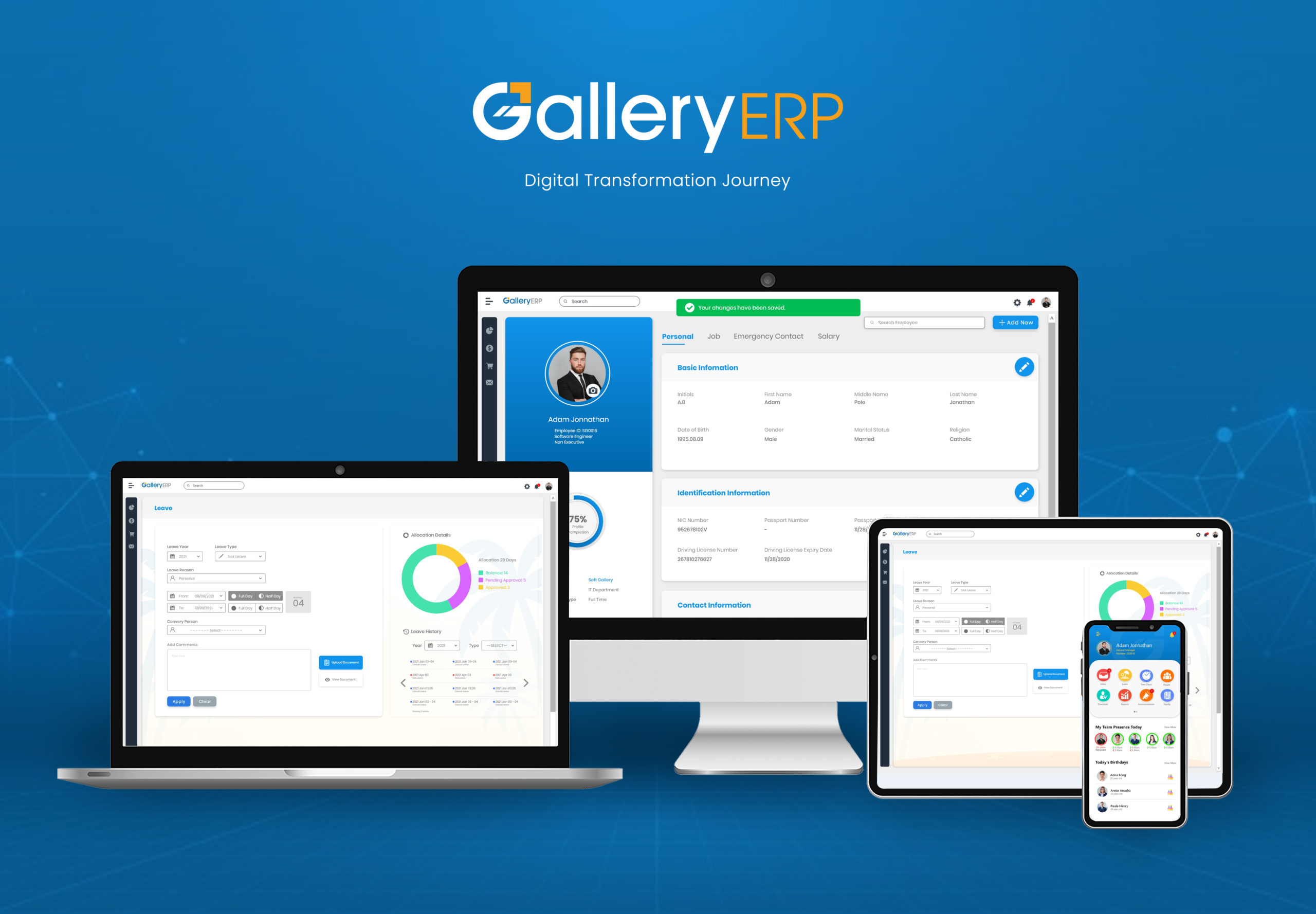 GalleryERP Best Cloud Based ERP System - Home - GalleryERP
